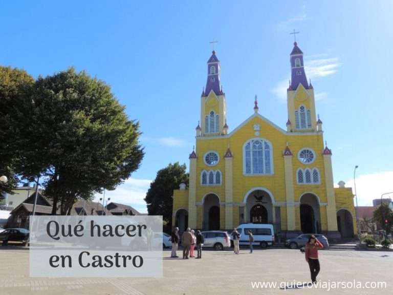 5 cosas que ver, que visitar y que hacer en Castro (Chiloé)